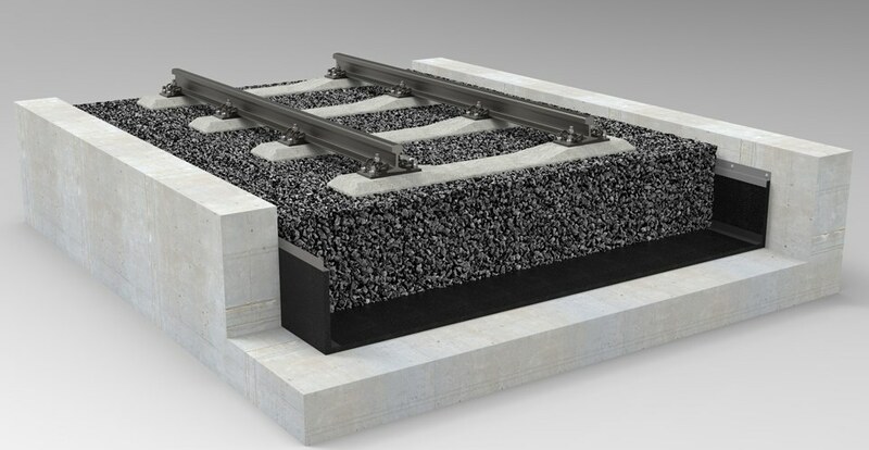 Slab track bed structure type - Areas of use - Calenberg Ingenieure